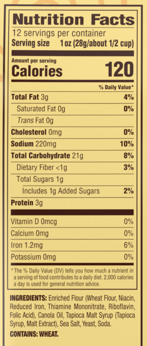 Sea Salt Rounds - Snyder's of Hanover