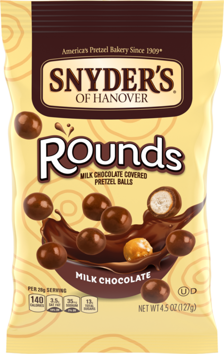 Milk Chocolate Pretzel Rounds - Snyder's of Hanover